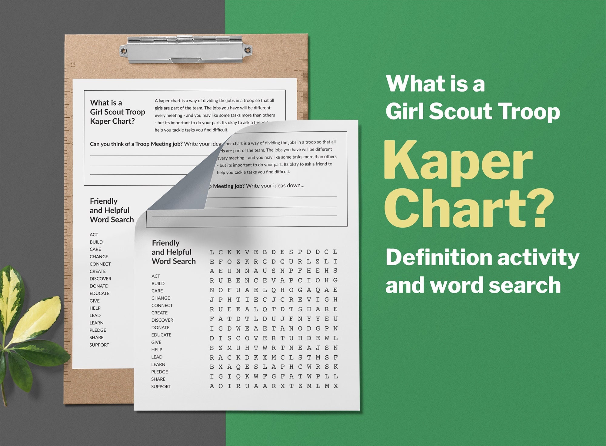 Kaper Chart Template