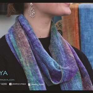 Fair Trade Handwoven Chenille Scarf - 8" X 68" - Etsy