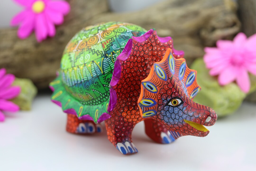 Tortoise alebrije Hand Carved and Painted by Oscar Carillo - Etsy