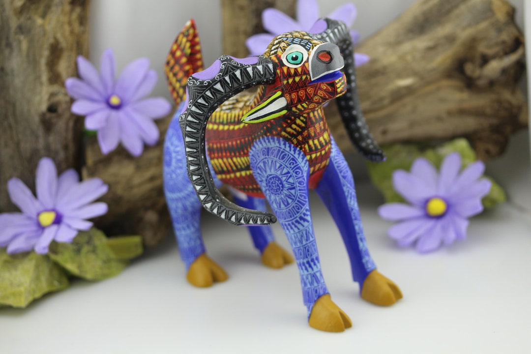 Ram alebrije Hand Carved and Painted by Oscar Carillo - Etsy