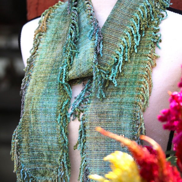 Hand Woven Scarf - Etsy