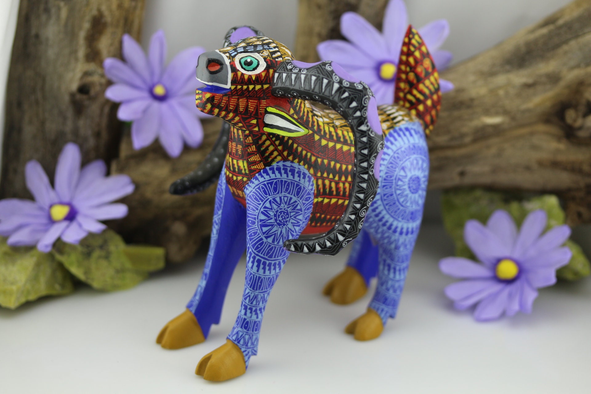 Ram "alebrije" Hand Carved and Painted by Oscar Carillo - Etsy