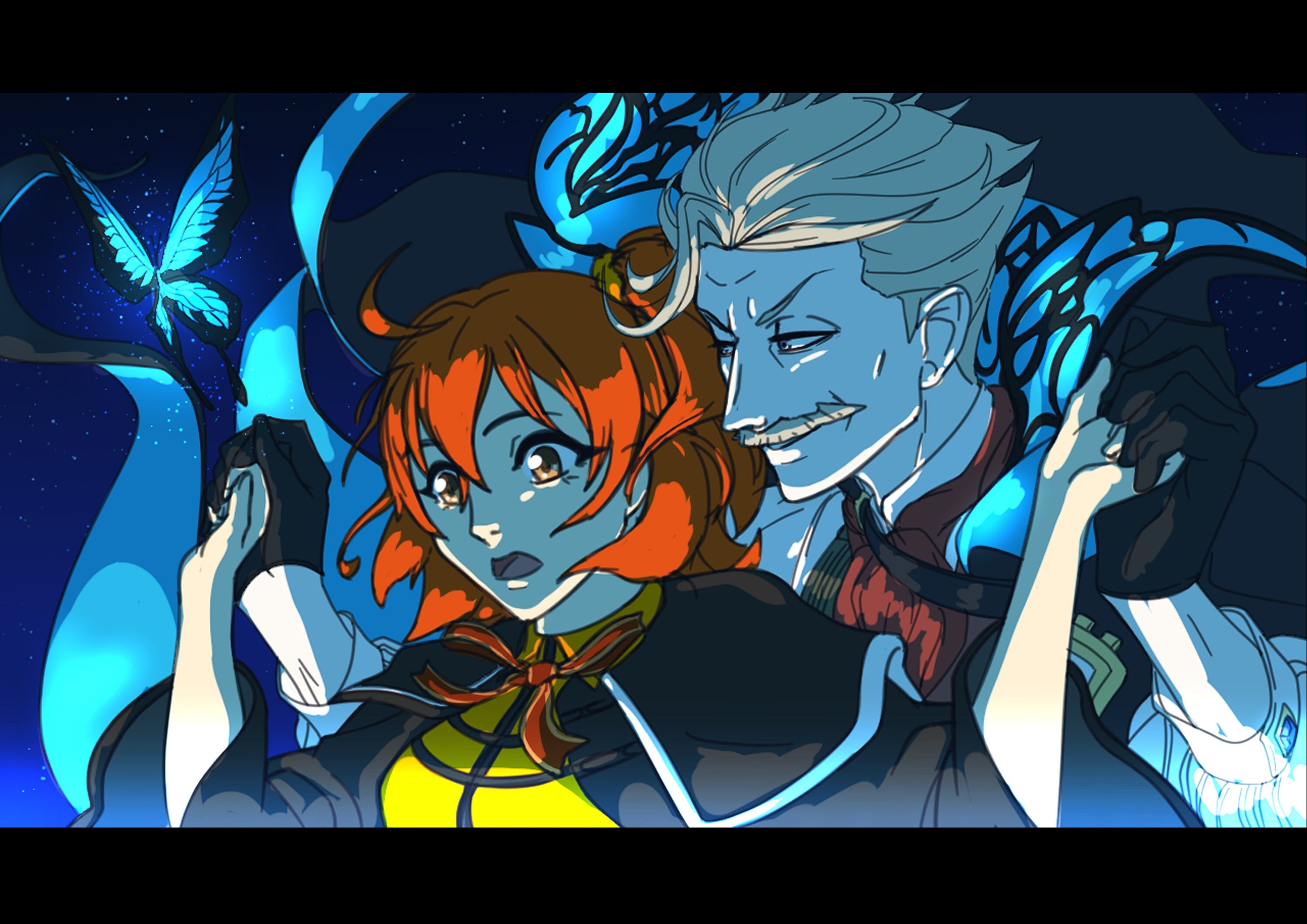 Fate:go Ghibli Fate Inspired Art Print - Etsy