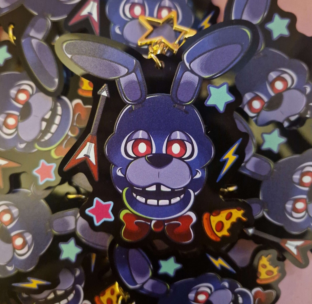 Five Nights at Freddy's - Bonnie | Bonnie Fnaf | Furry | Keyring ...