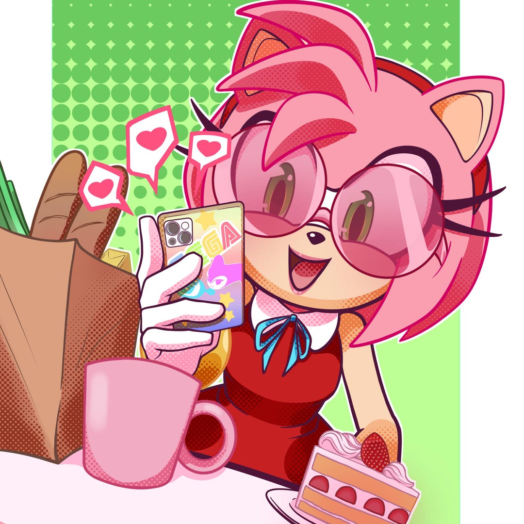 Amy Rose - Sonic the Hedgehog | Video Game | Animal | Furry ...