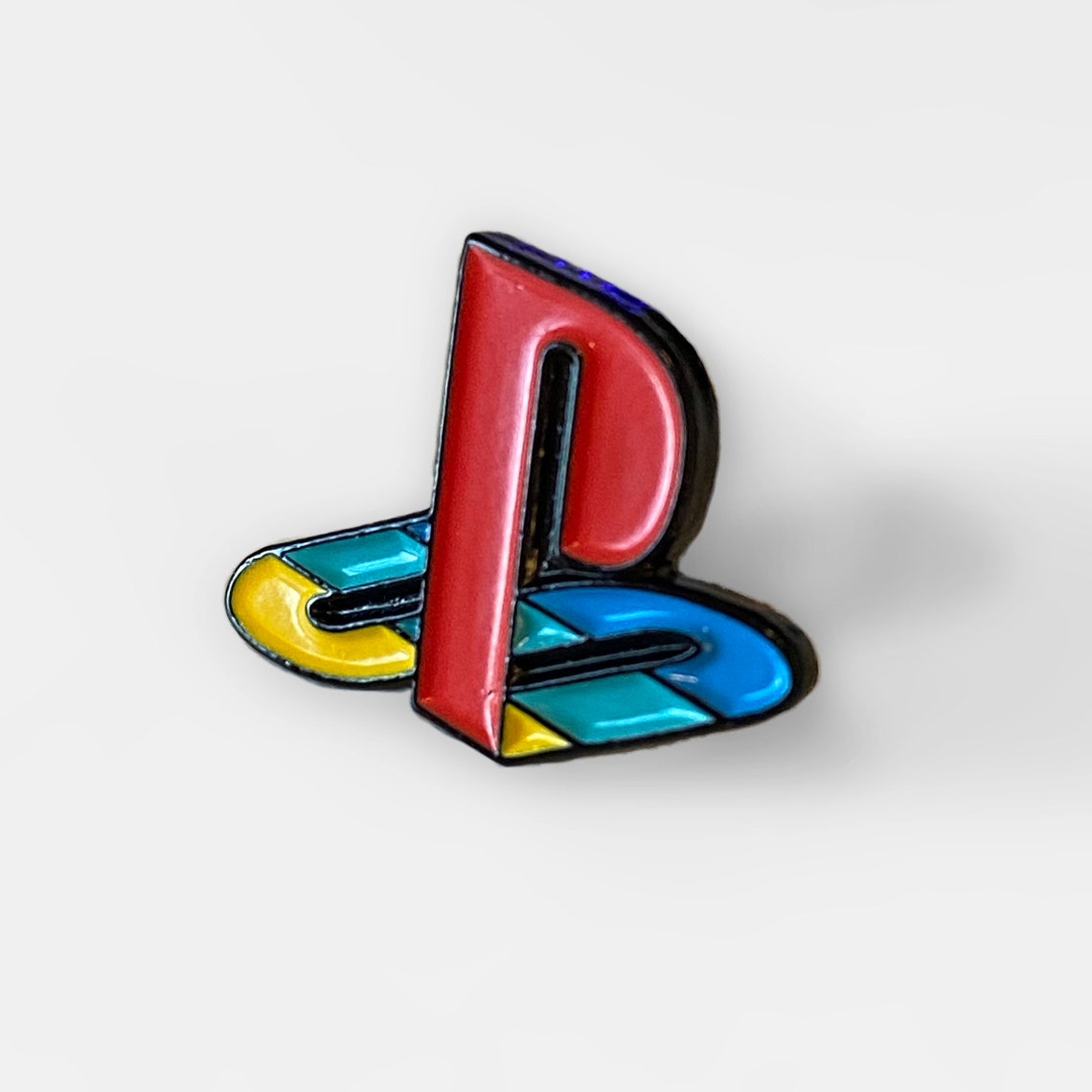 Playstation Retro Video Games Logo Pin Sony PS1 90s Gaming - Etsy