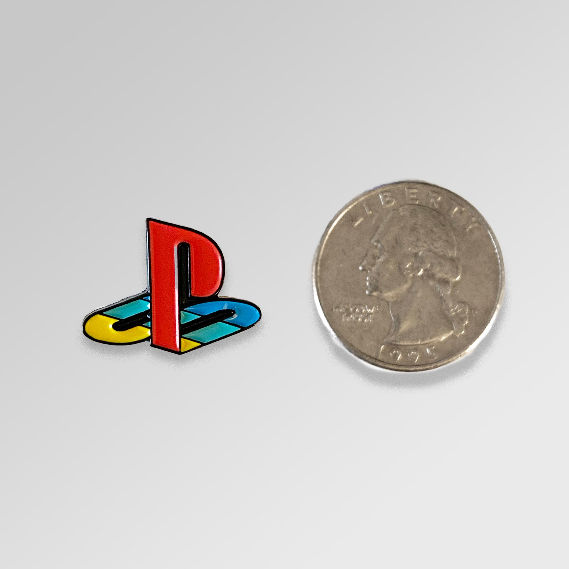 Playstation Retro Video Games Logo Pin Sony PS1 90s Gaming - Etsy