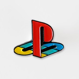 Playstation Pin - Retro Gaming Enamel Pin - PS1 PS2 90s Nostalgia ...