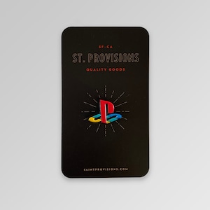 Playstation Pin - Retro Gaming Enamel Pin - PS1 PS2 90s Nostalgia ...