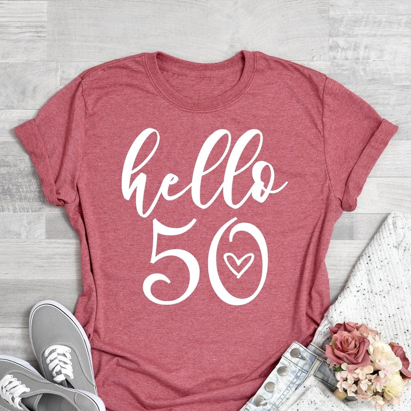 Hello 50 - Etsy