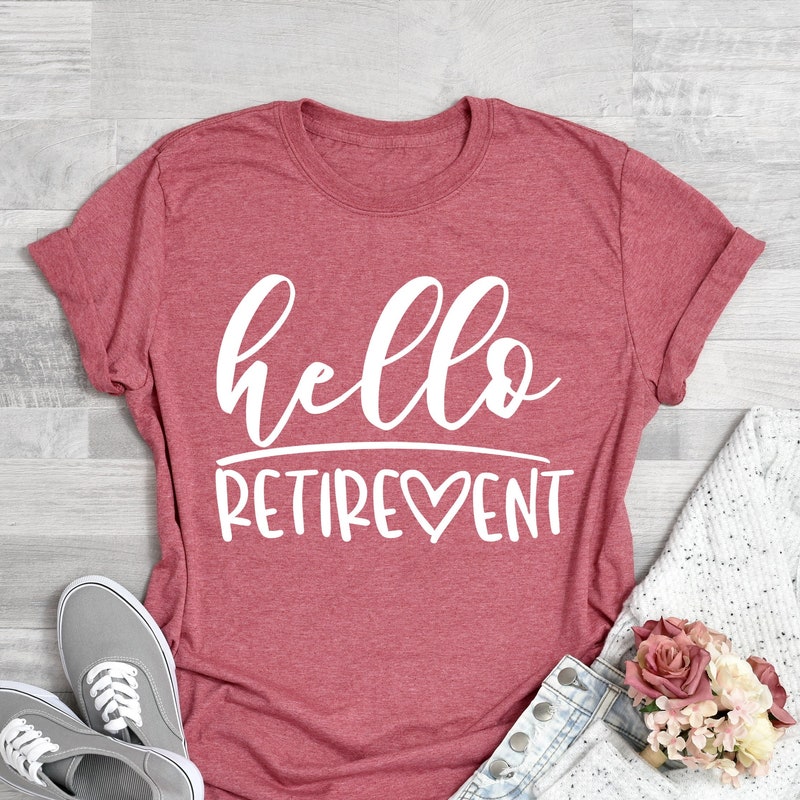 Retirement T Shirt - Etsy