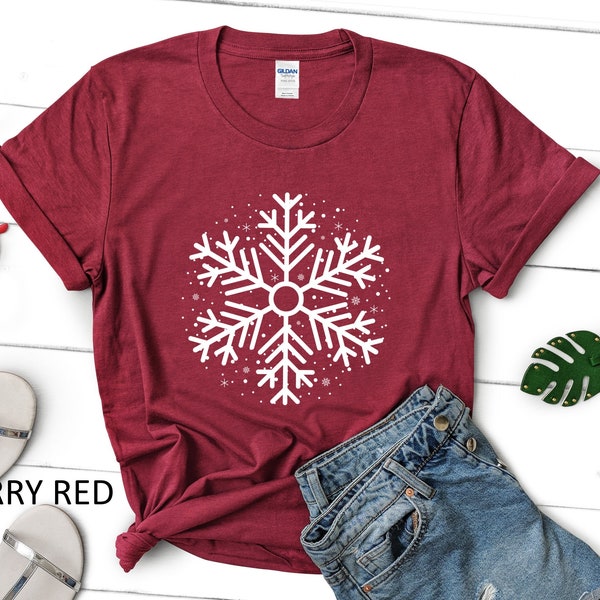 Snowflake Shirt - Etsy