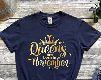 November Birthday Shirt - Etsy