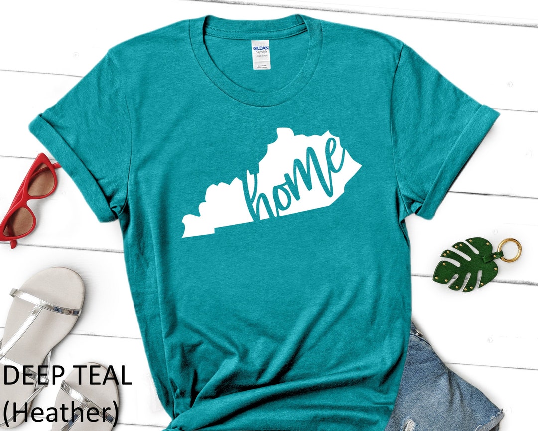 Kentucky State Shirts, Kentucky State Map Shirt, Kentucky Travel Gifts ...