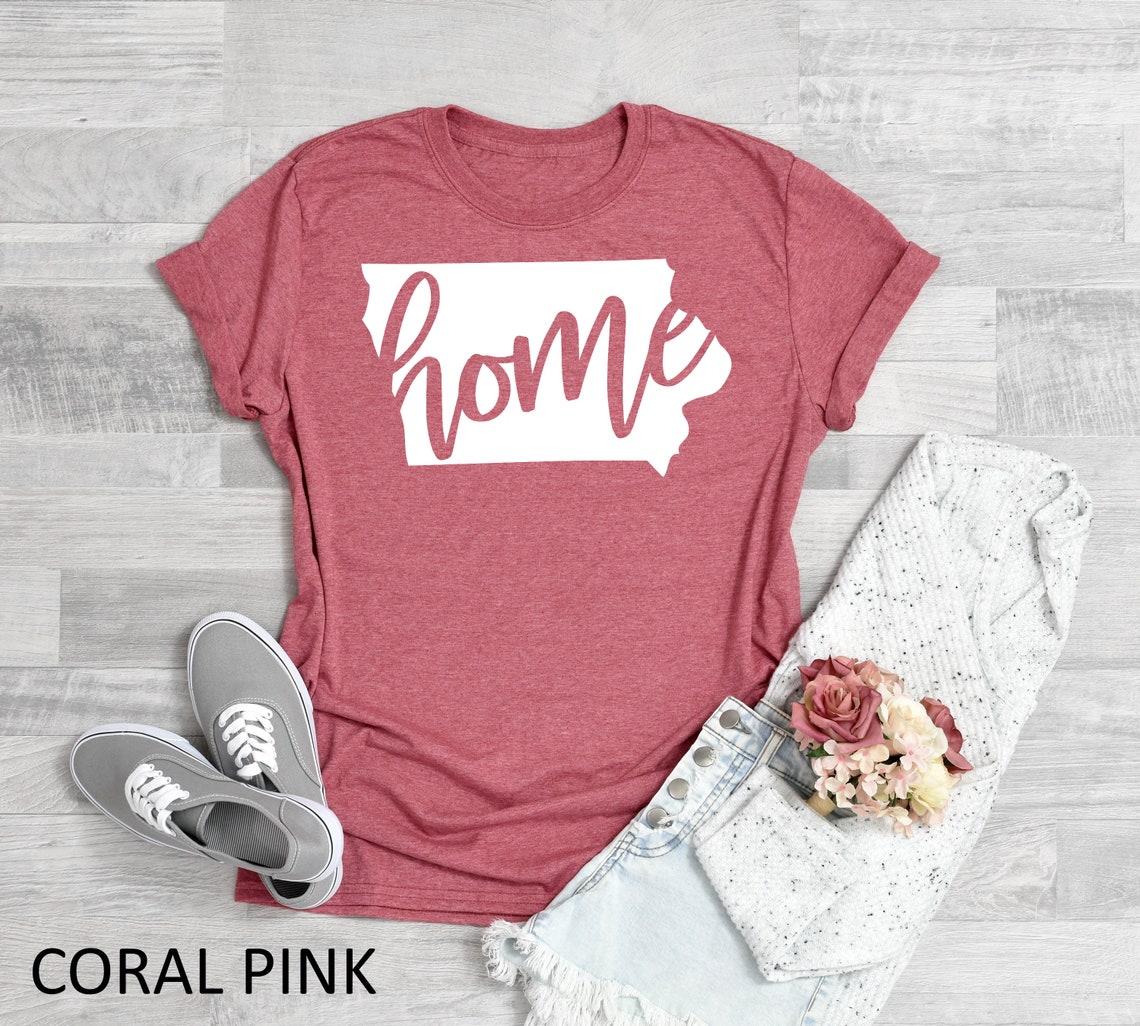 Iowa Shirt Iowa State Shirt Iowa Gift Iowa Apparel Home | Etsy