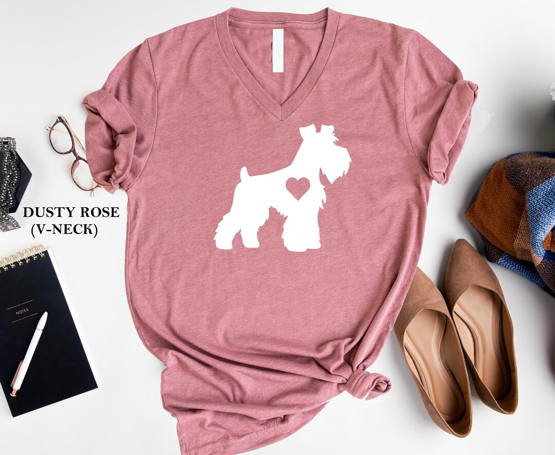 Schnauzer Mom Shirt for Dog Mom Gift, Schnauzer Mom Tshirt for Women ...