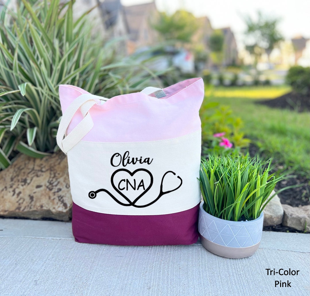 Certified Nursing Assistants Bag, Customized CNA Bag, CNA Week Tote Bag ...