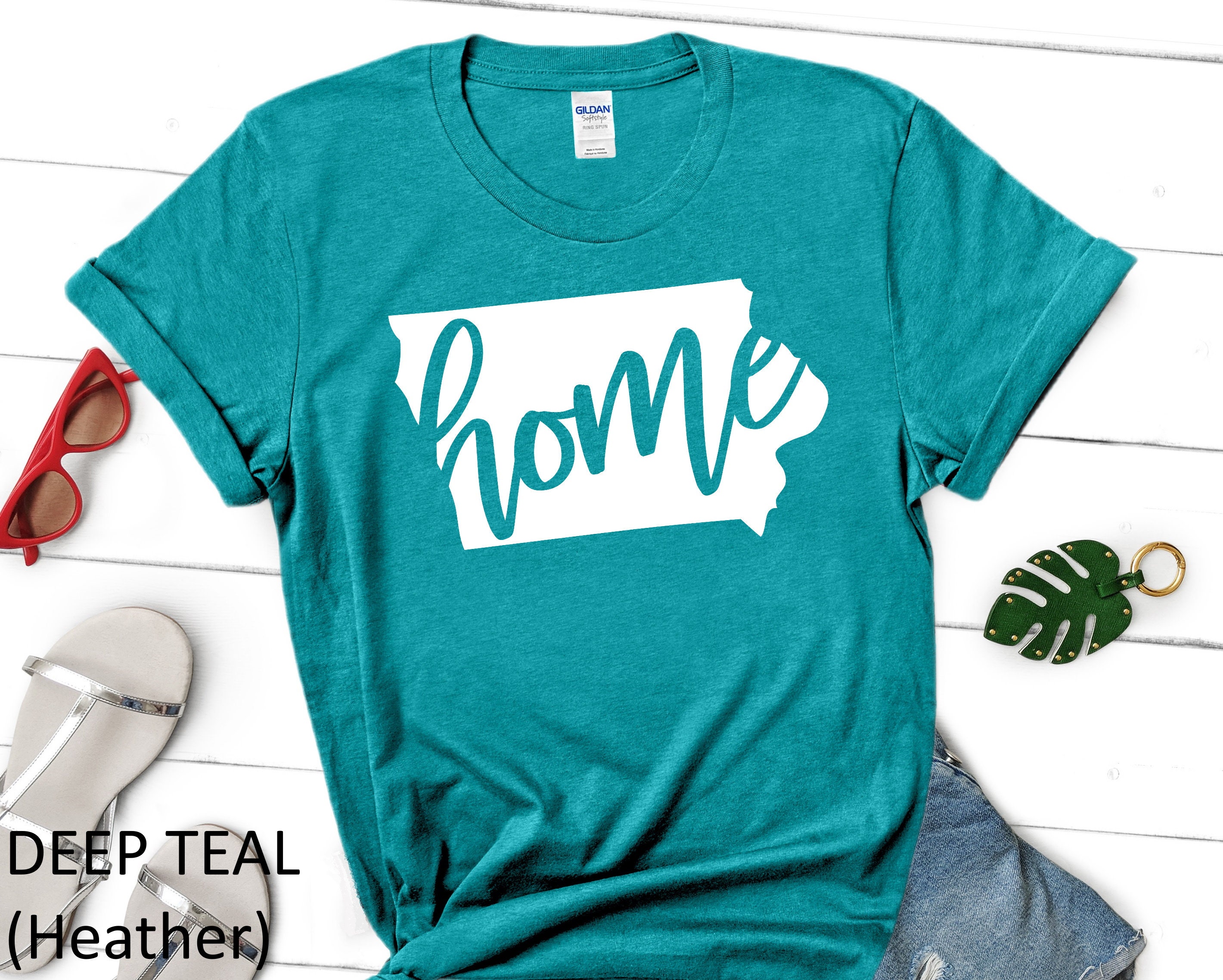 Iowa Shirt Iowa State Shirt Iowa Gift Iowa Apparel Home | Etsy