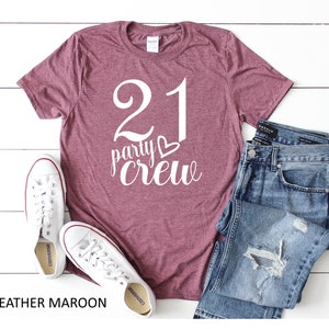 21st Birthday Gift for Her, 21 Fabulous Shirt, 21st Birthday, 21 Party ...
