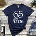 65th Birthday Shirt, 65th Birthday Gift for Women, Blessed Fabulous ...