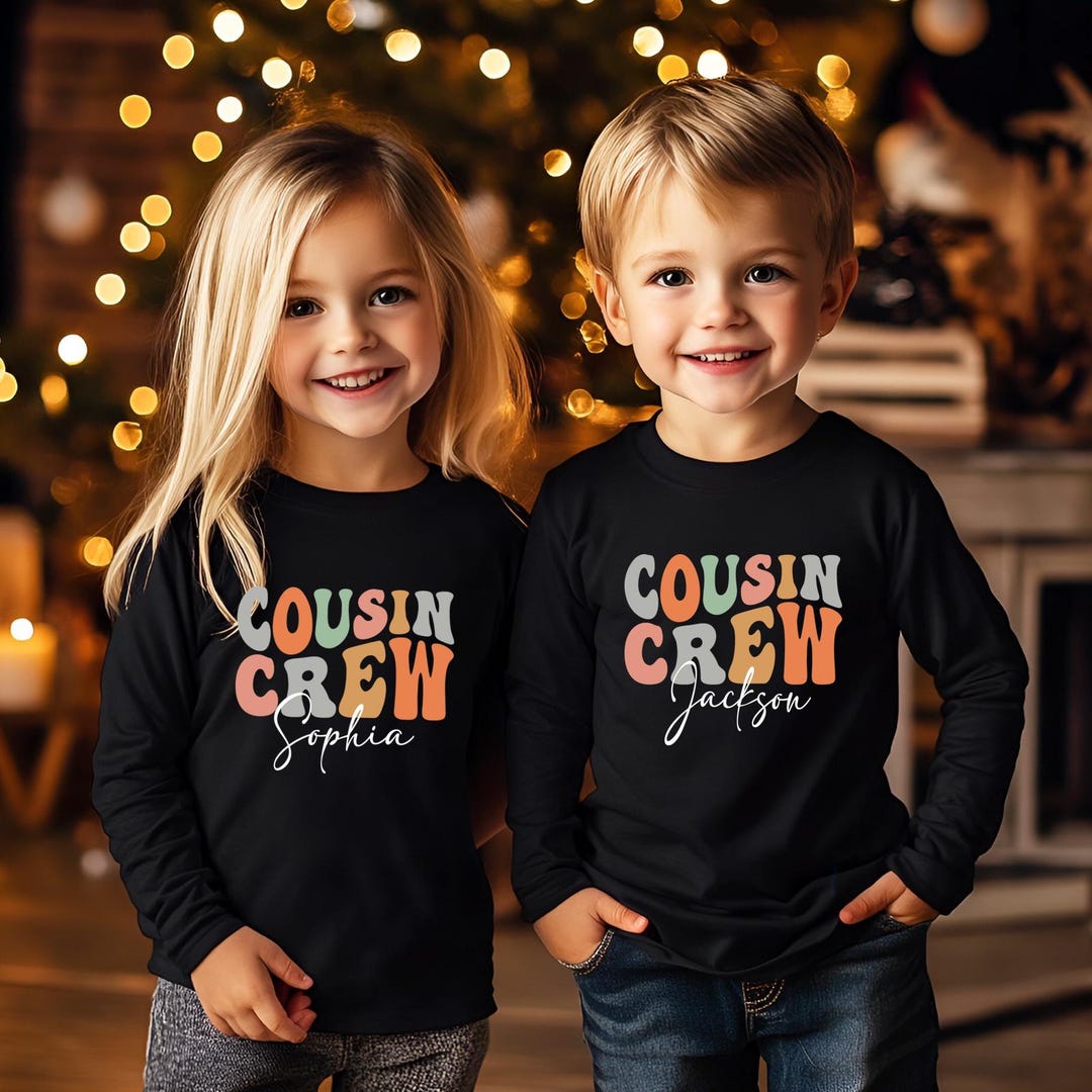 Personalized Cousin Crew Kids Shirt,cousin Trip,matching Cousin Crew ...