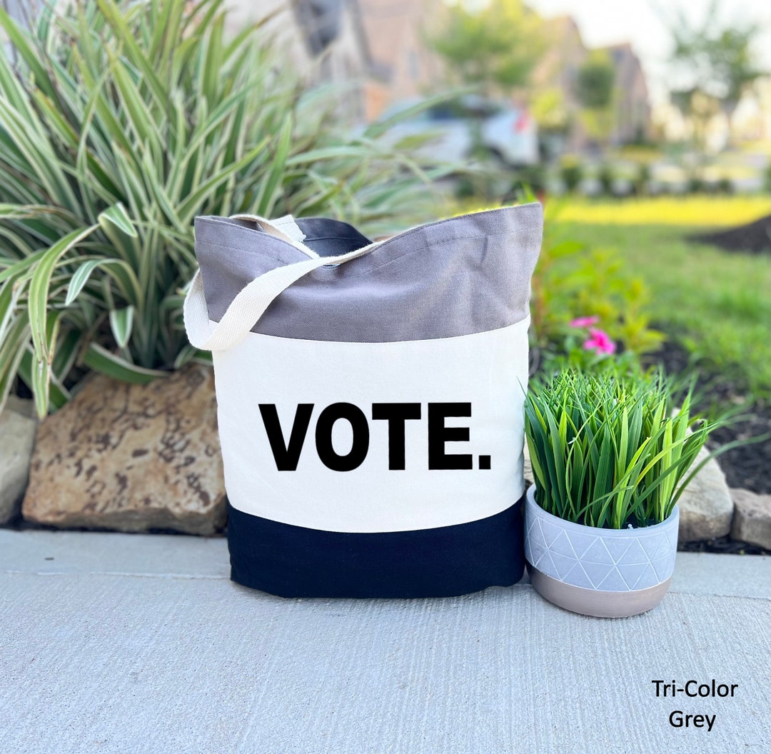 Vote Canvas Tote Bag, Vote, Election Day, Election, Vote Election Bag ...