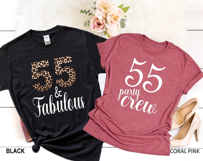 Chapter 55 Shirt, Fifty Five Birthday Shirt, 55th Birthday Party Shirts ...