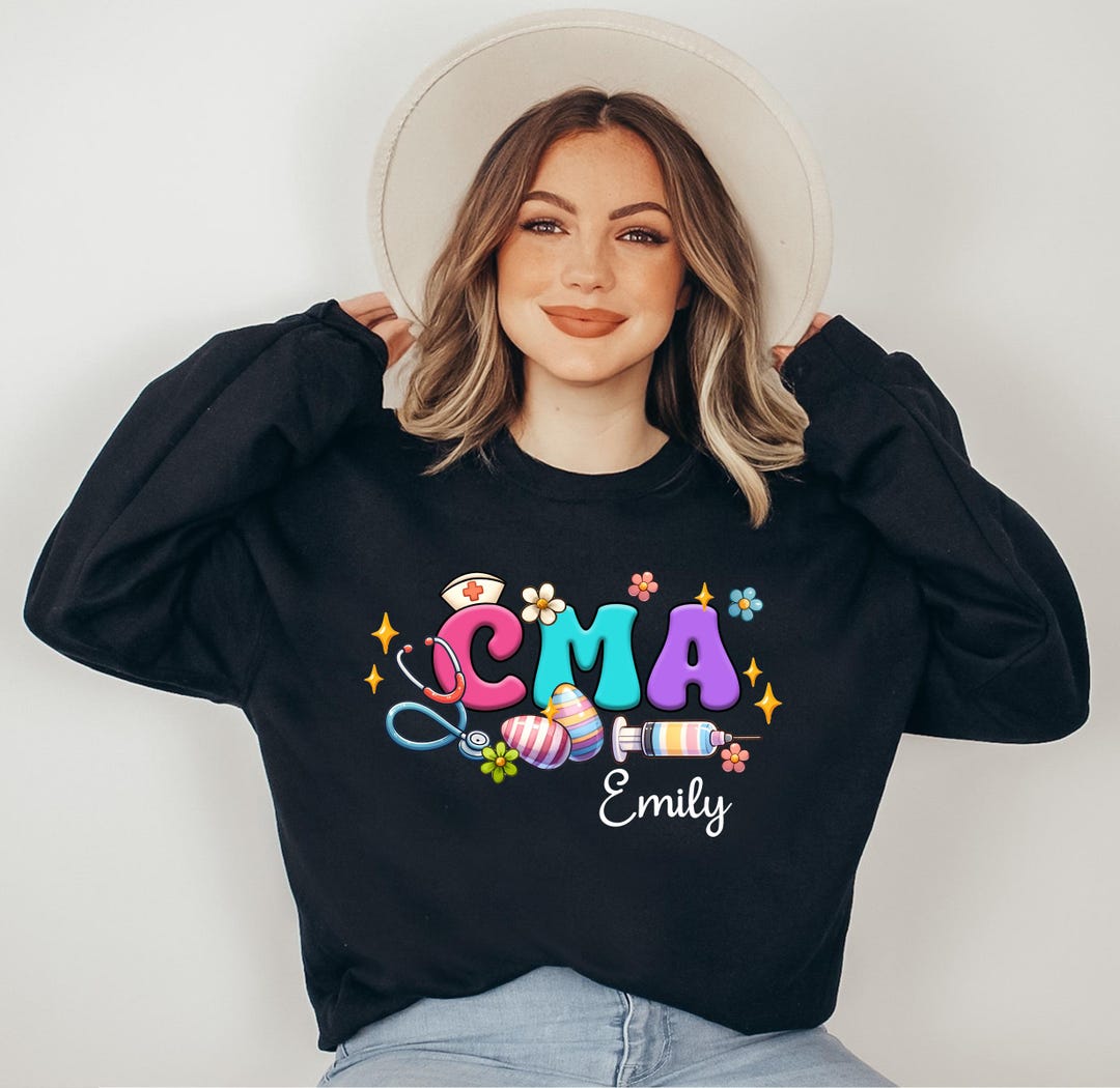 Custom CMA Easter Sweatshirt, CMA Easter Shirt Gift, CMA Easter Shirt ...