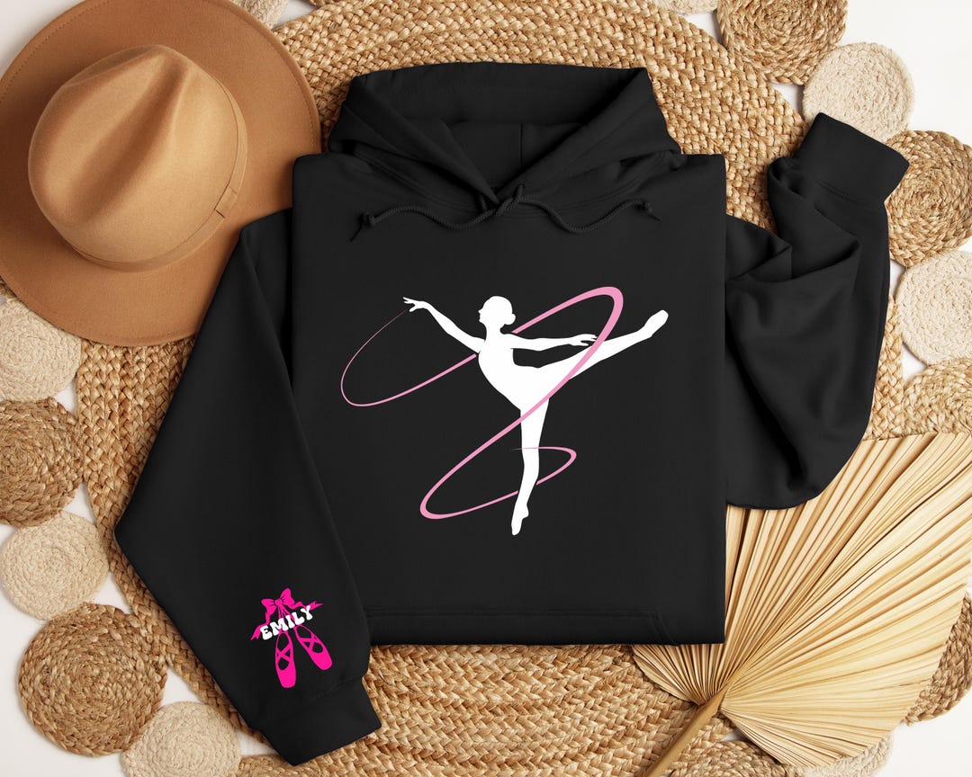 Custom Ballet Gift Sweatshirt, Ballerina Hoodie, Dance Teacher Gift ...