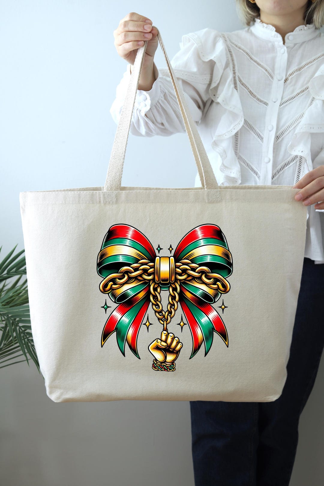 Juneteenth Tote Bag, Juneteenth Gifts, Juneteenth Coquette Bow Bag ...