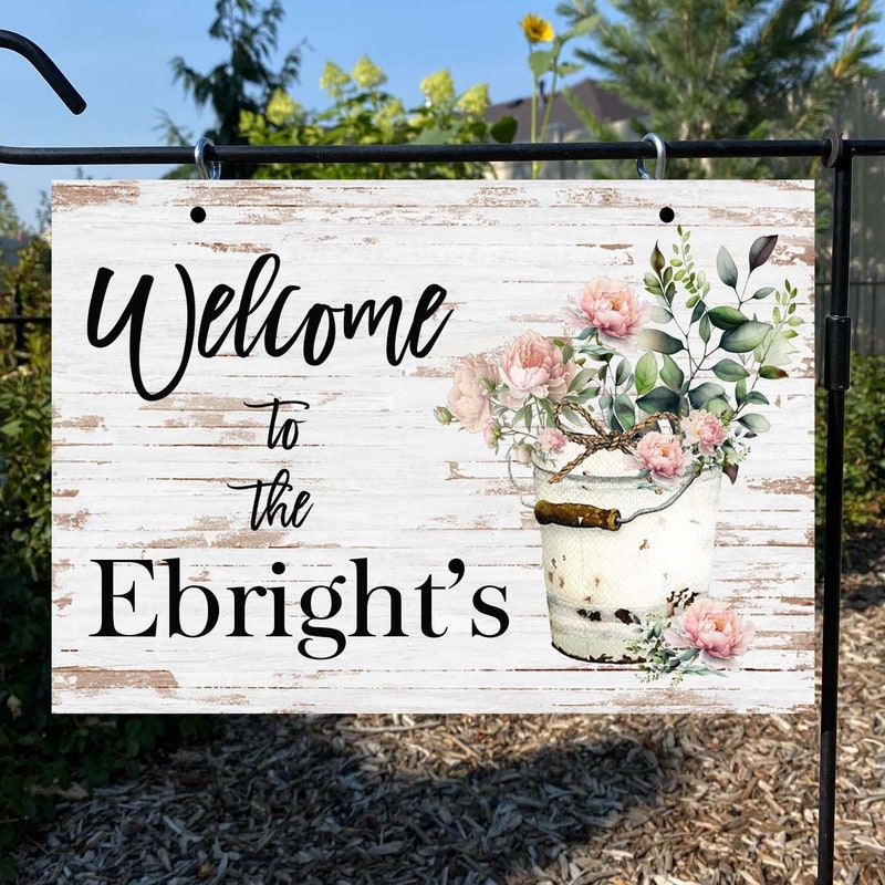 Flower Garden Sign - Etsy