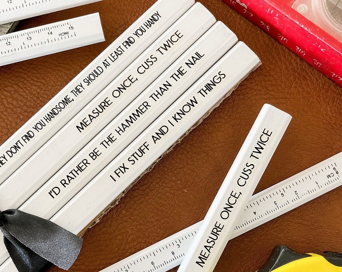 Gift for Carpenter,personalized Carpenter Pencils,engraved Carpenter ...