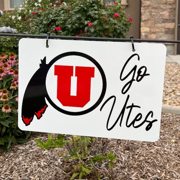 Utah Utes Logo - Etsy