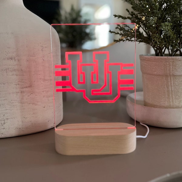 University of Utah Sign - Etsy