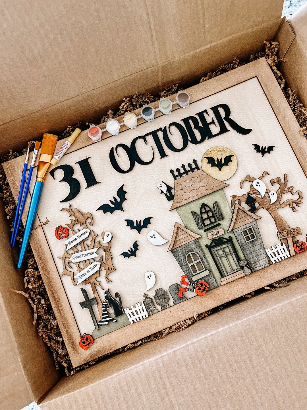 Haunted House Kit, DIY Halloween Decorations, Haunted House Decor ...