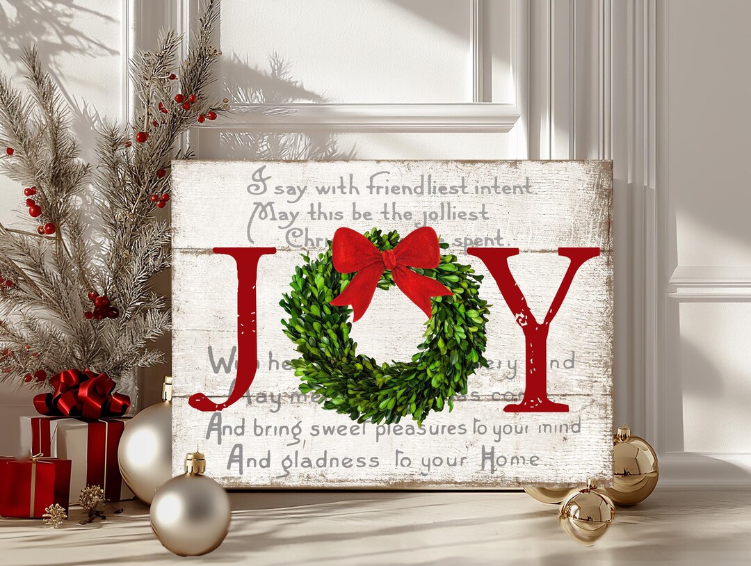 Primitive Rustic Metal Christmas Wall Art Mantle Sign Decoration ...