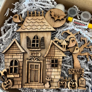 Haunted House Kit, DIY Halloween Decorations, Haunted House Decor ...