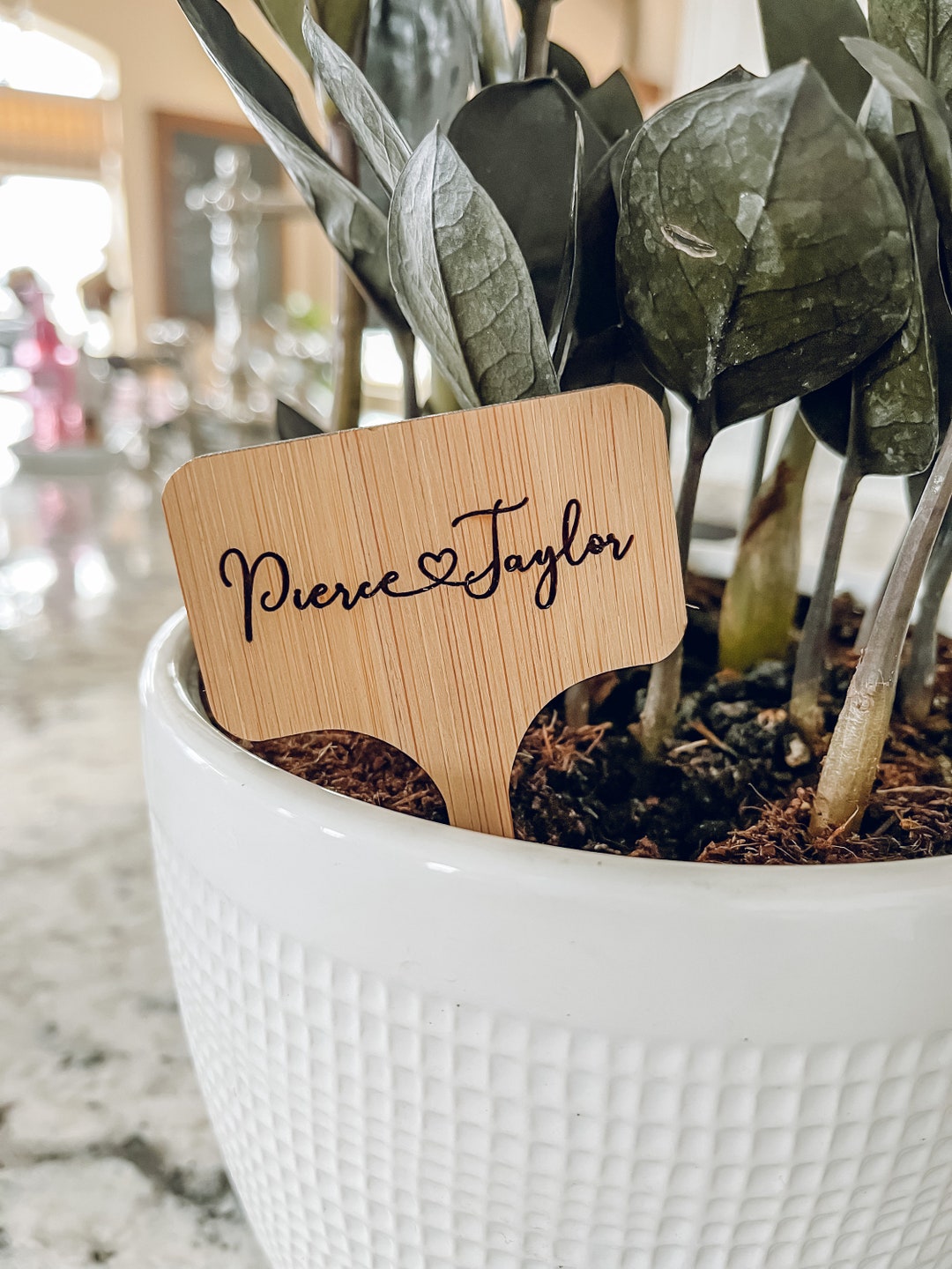 Personalized Plant Stake,personalized Plant Pick,custom Plant Tag ...