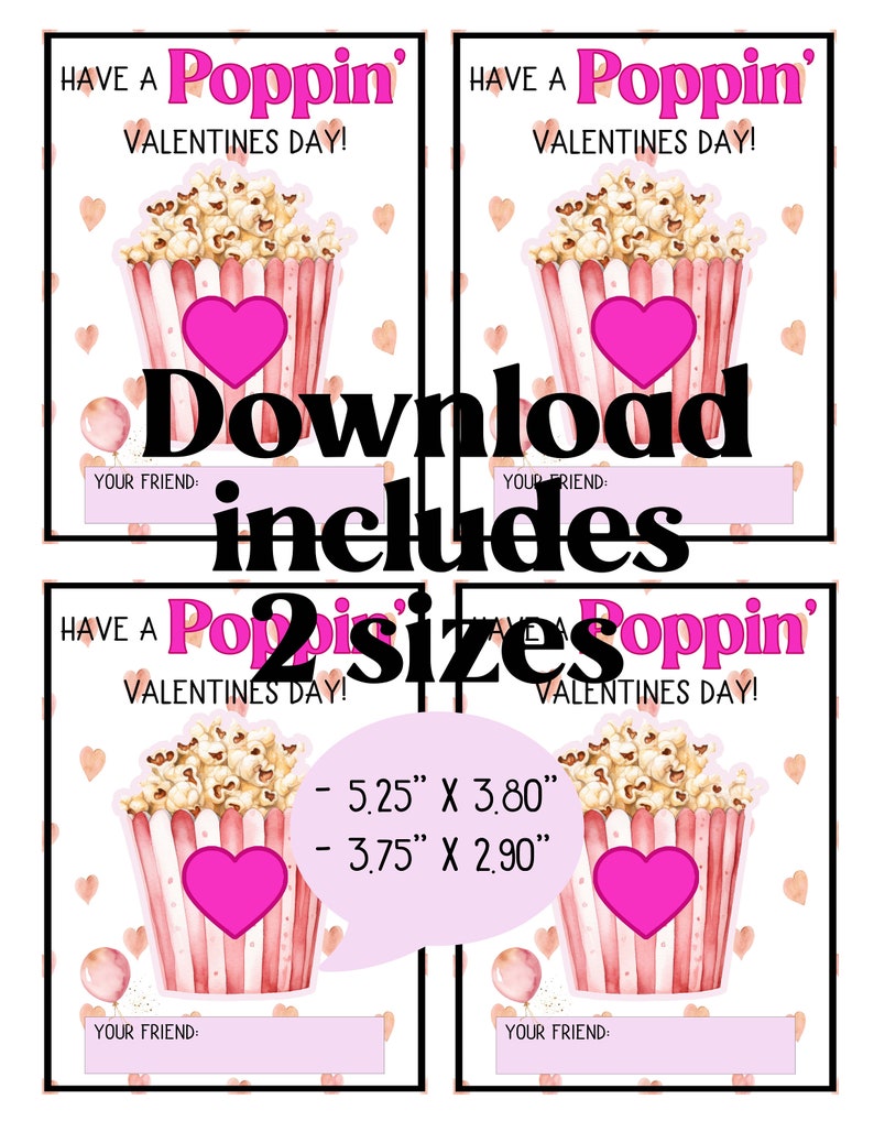 Valentine Card, Printable Valentine Card,valentines Day Printable,class ...