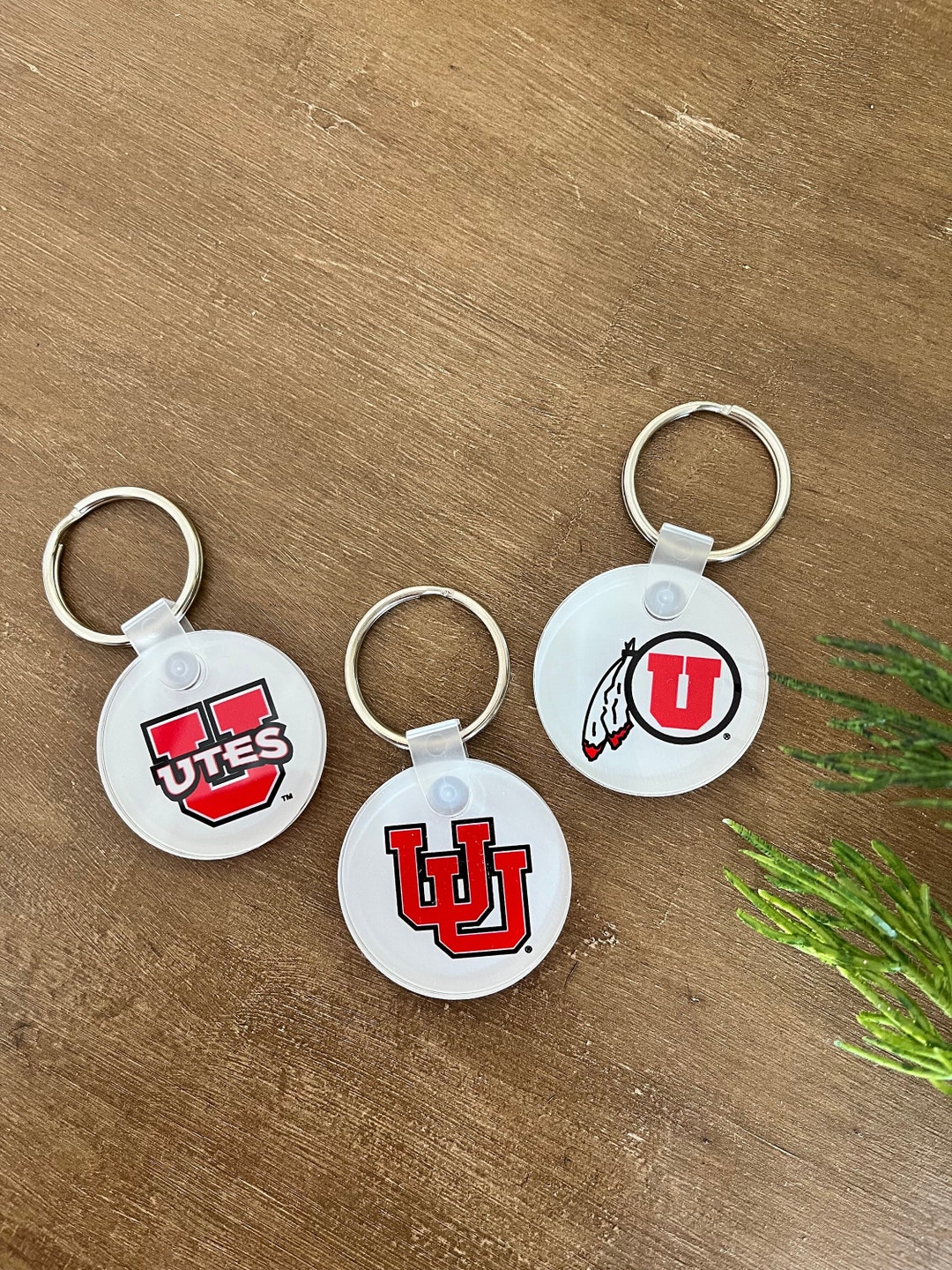 University of Utah Keychain, University of Utah Gifts, Utes Bag Tag, U ...