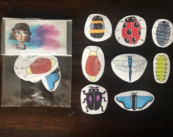 Bug stickers | Etsy