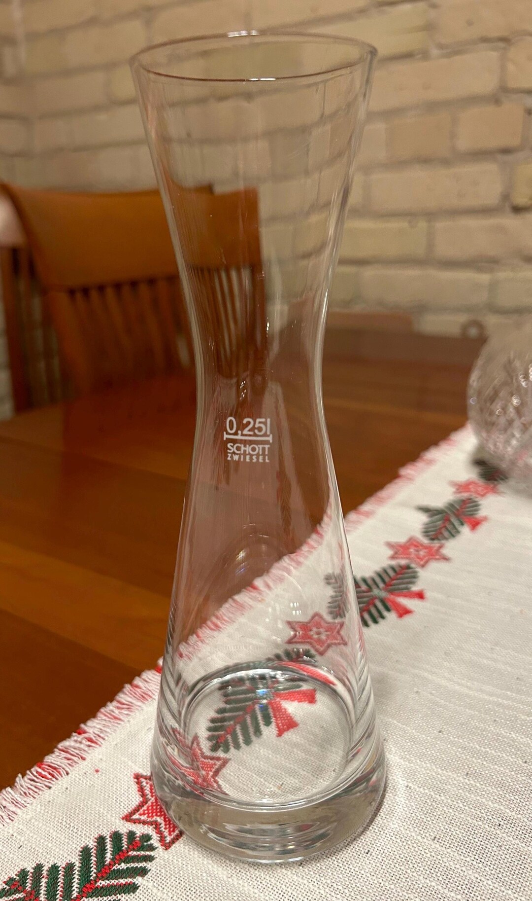 Schott Zwiesel.25 L Art Glass - Etsy