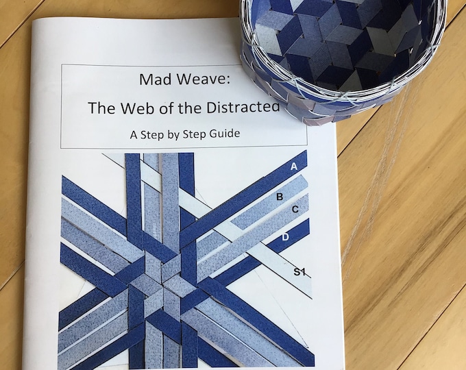 Digital Mad Weave Step by Step Quide, Basket Instruction Booklet - Etsy