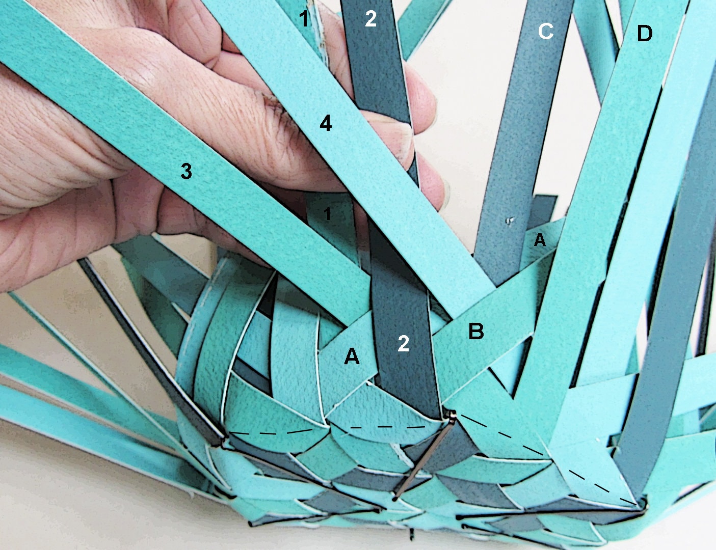 Digital Mad Weave Step by Step Quide, Basket Instruction Booklet - Etsy