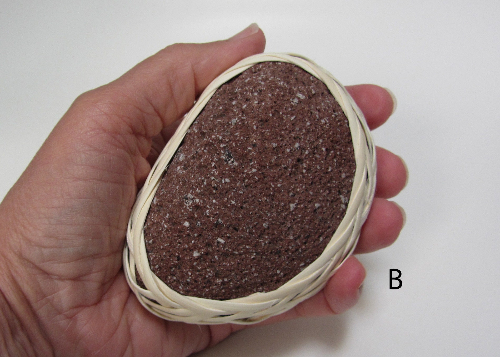 Rock Paperweight Woven Collar Doorstop Wrapped Rock - Etsy