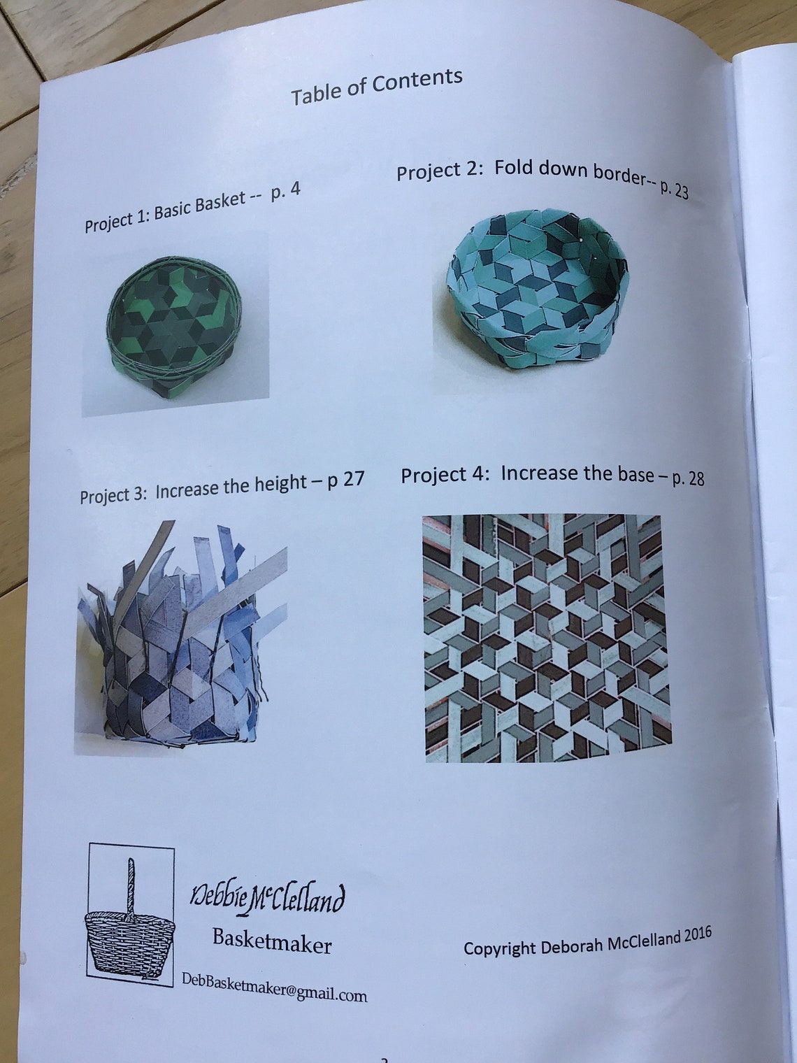 Digital Mad Weave Step by Step Quide, Basket Instruction Booklet - Etsy