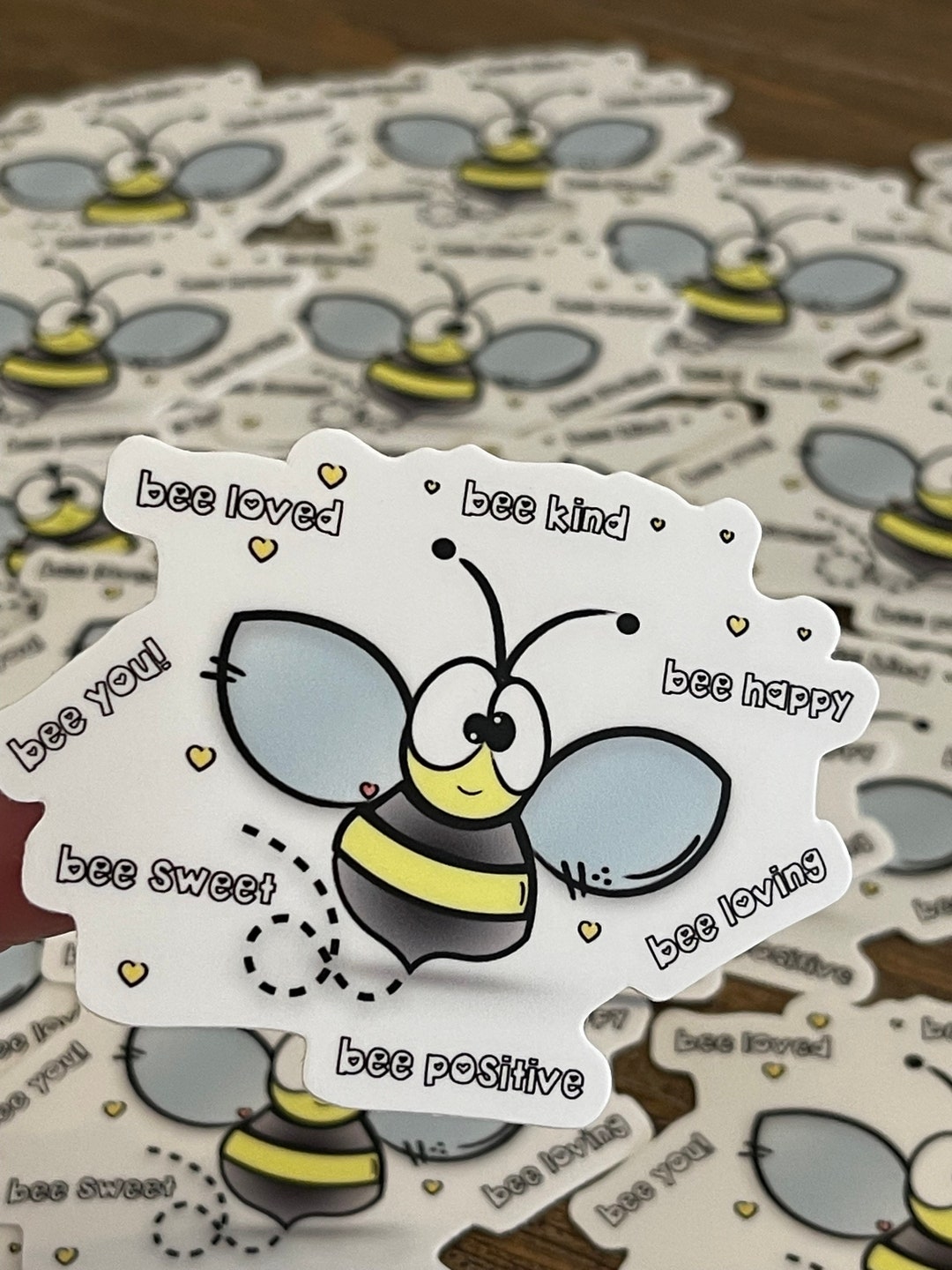 Bee Kind Honey Bee Sticker // Save the Bees Sticker // Bee Kind ...
