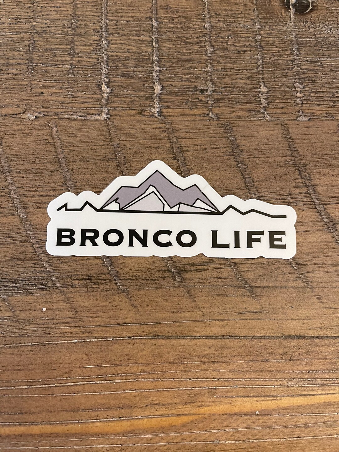 Bronco Life Vinyl Sticker // Ford Bronco Sticker // Bronco Sticker ...
