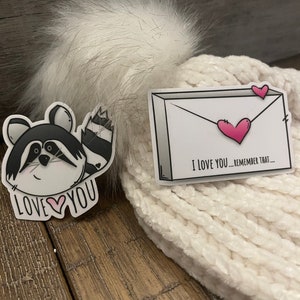 Cute Love Note Envelope Sticker Love Letter // Envelope Sticker ...