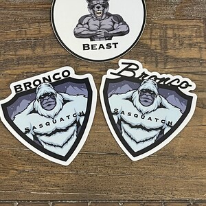 Bronco Beast Script Vinyl Sticker // Ford Bronco Beast Sticker Decal - Etsy